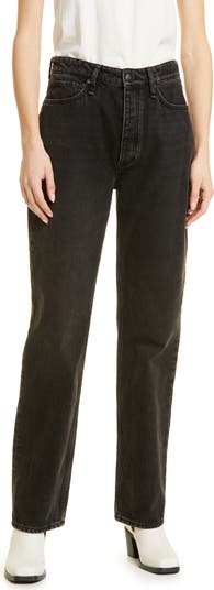 rag & bone Alex High Waist Straight Leg Jeans | Nordstromrack