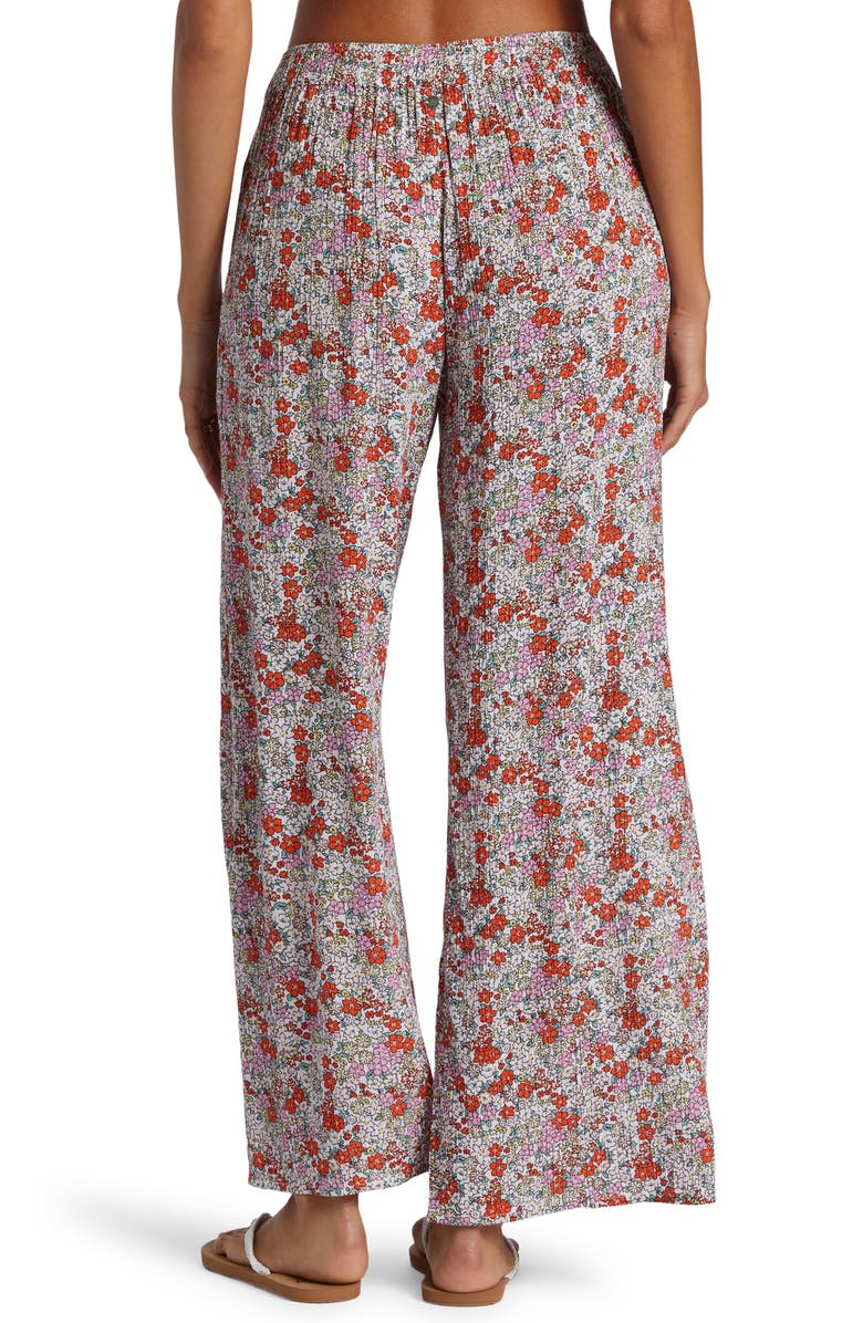 Roxy Midnight Avenue Floral Wide Leg Pants | Nordstromrack