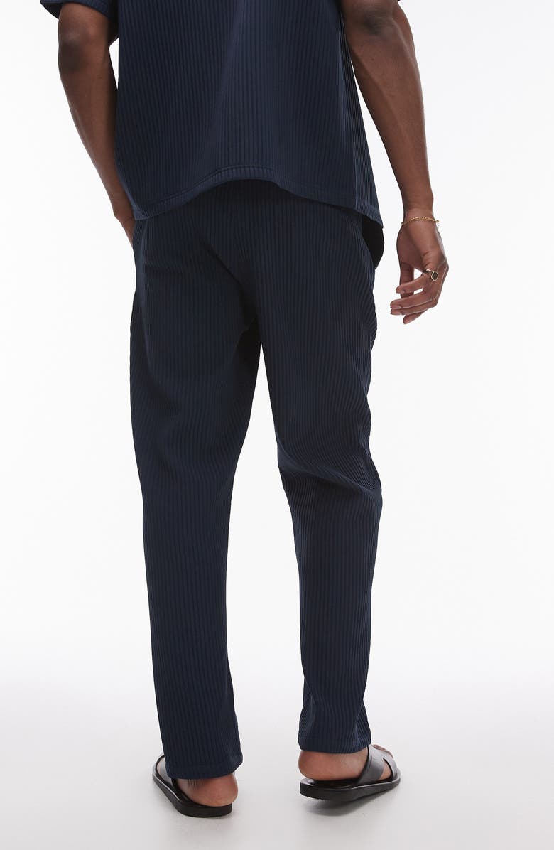Topman Plissé Pull-On Wide Leg Pants | Nordstromrack