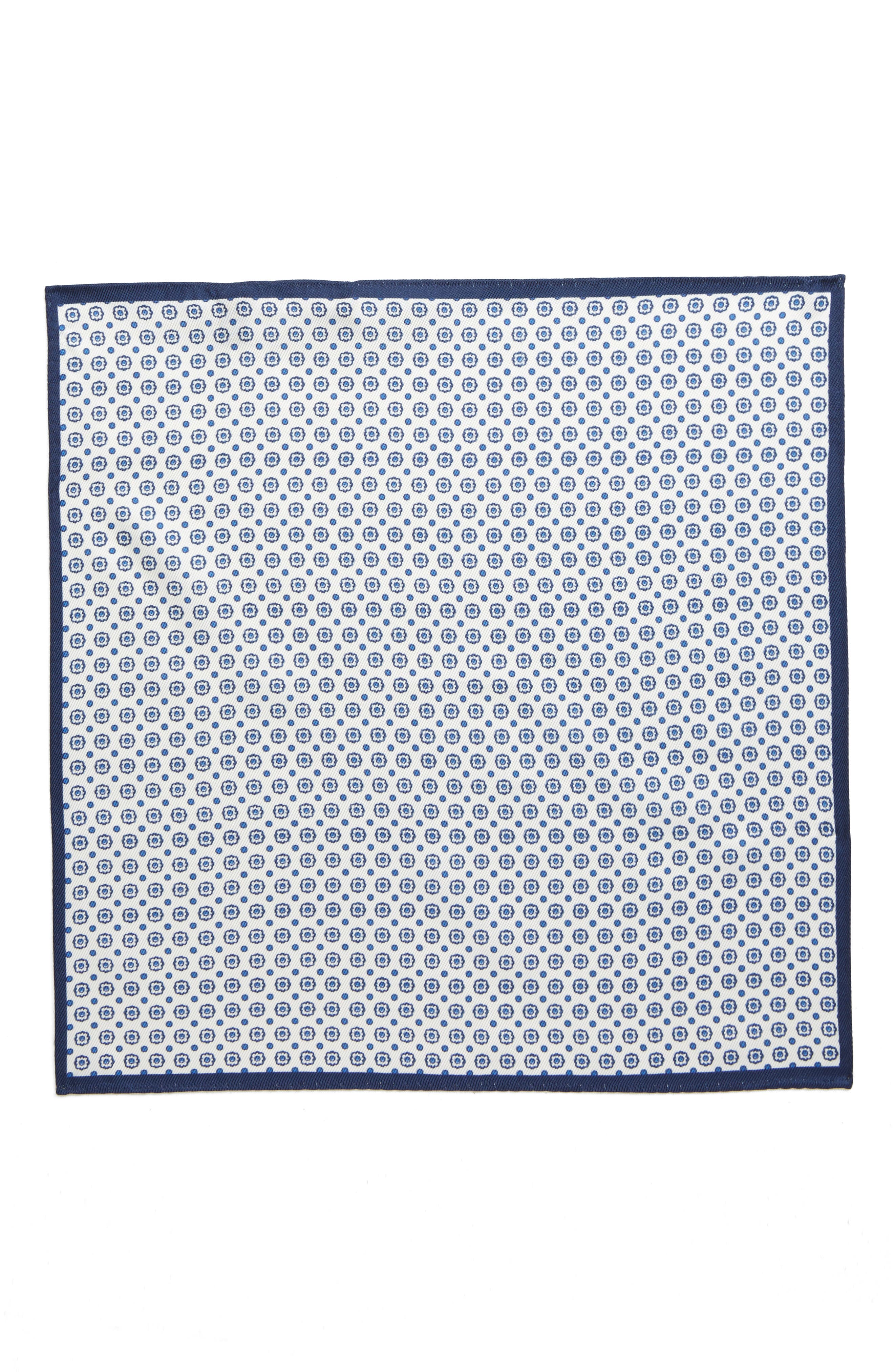 NORDSTROM MEN'S SHOP Medallion Silk Pocket Square | Nordstromrack