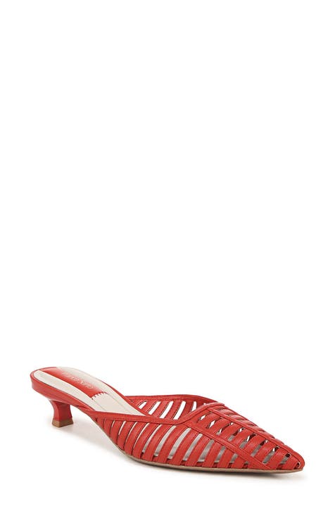 Women's Red Low & Kitten Heels | Nordstrom