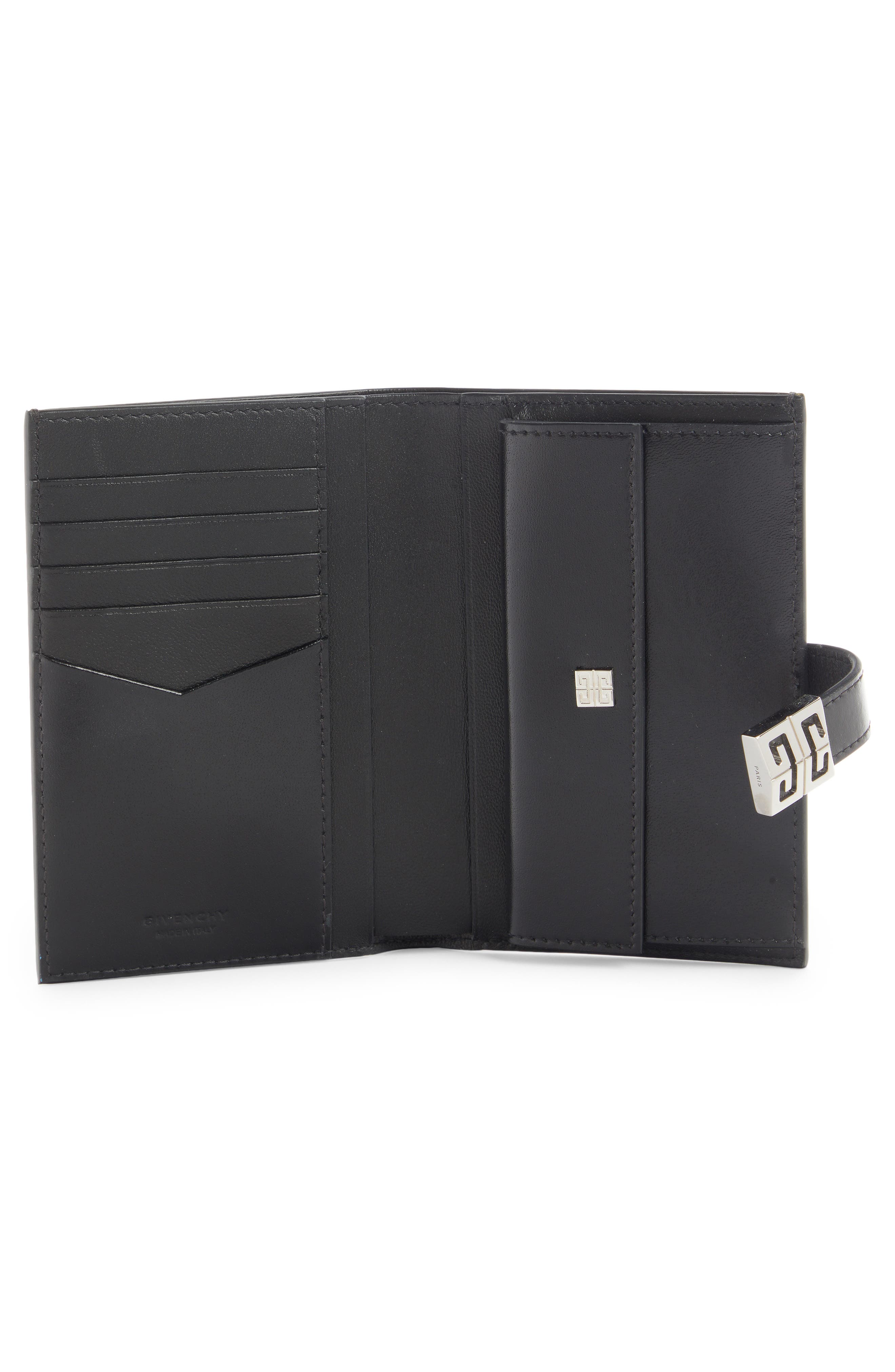 Givenchy Medium 4G Bifold Calfskin Leather Wallet | Nordstromrack
