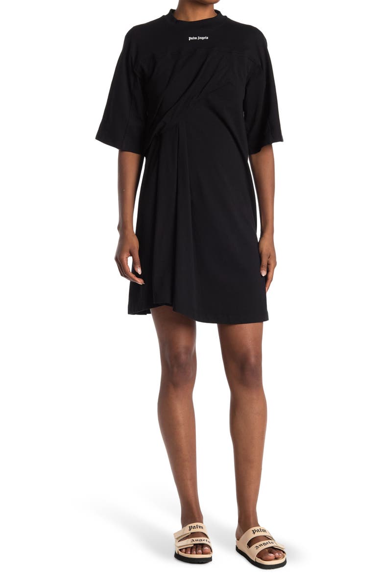 Palm Angels Logo Draped Dress | Nordstromrack