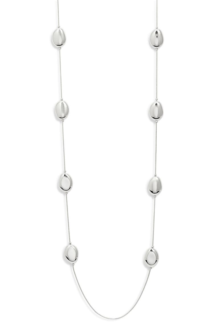 Pebble Station Long Necklace (Women) | Nordstromrack