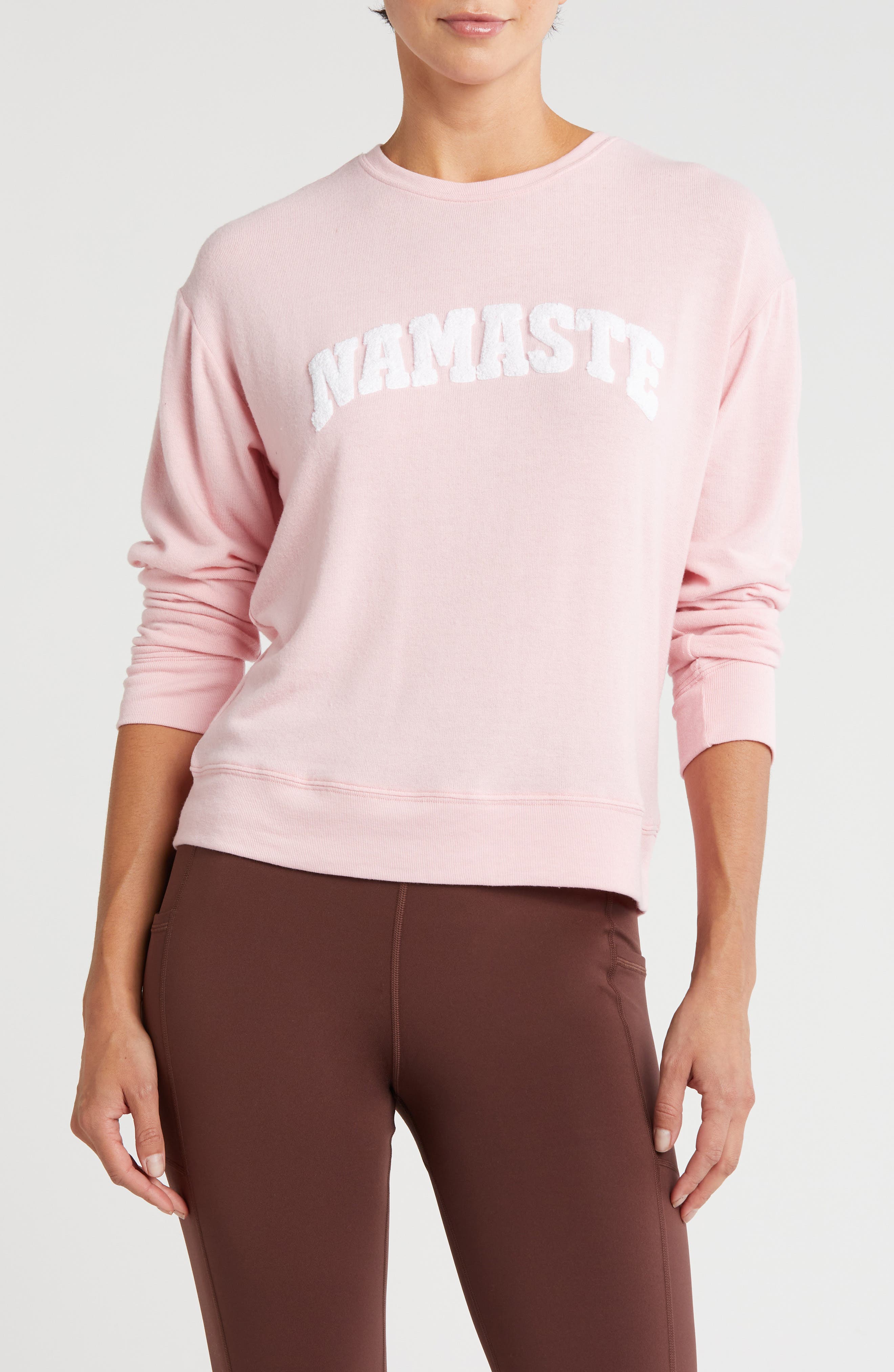 Spiritual Gangster Namaste Relaxed Savasana Sweatshirt | Nordstromrack