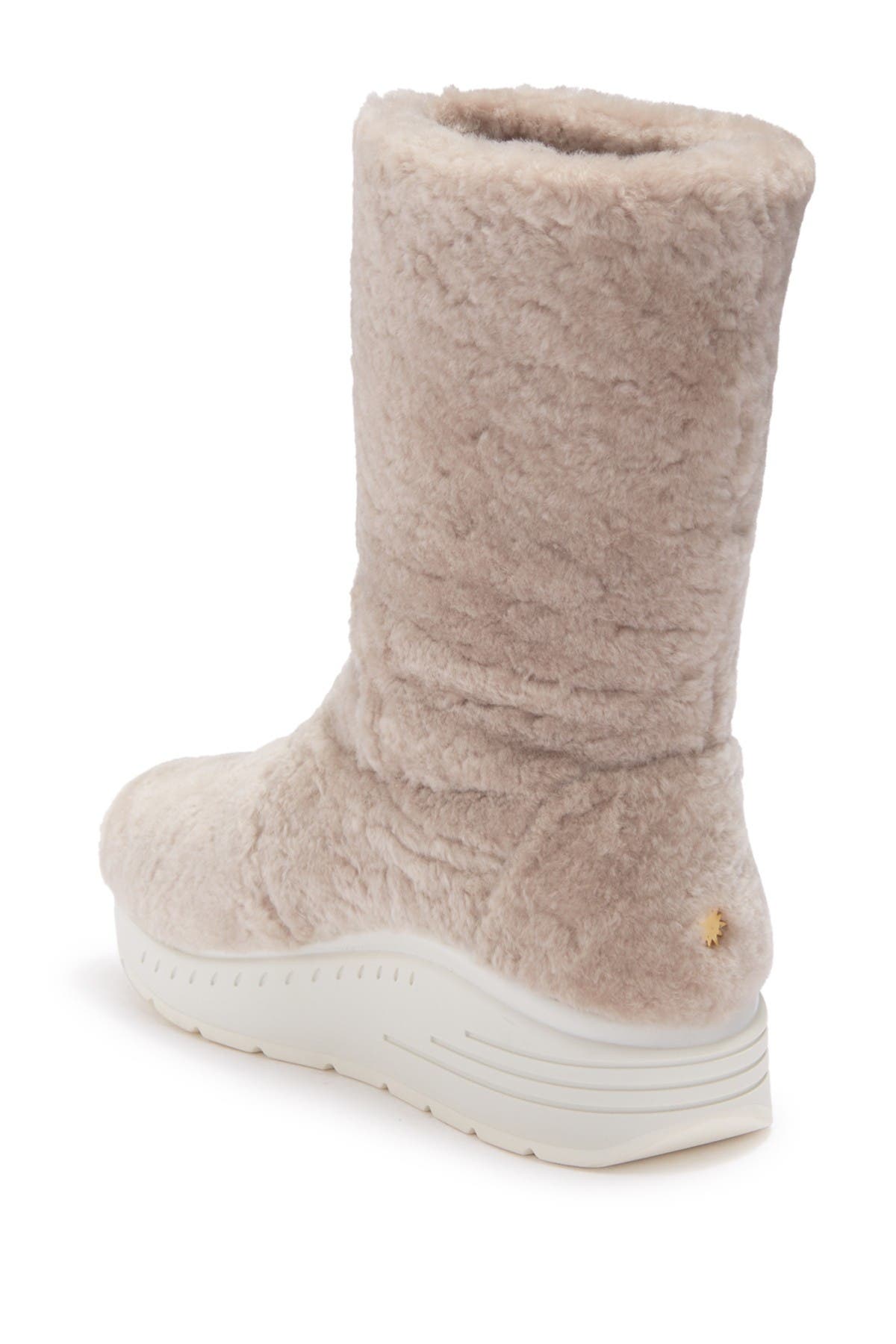 Stuart Weitzman Murial Genuine Shearling Mid Boot | Nordstromrack