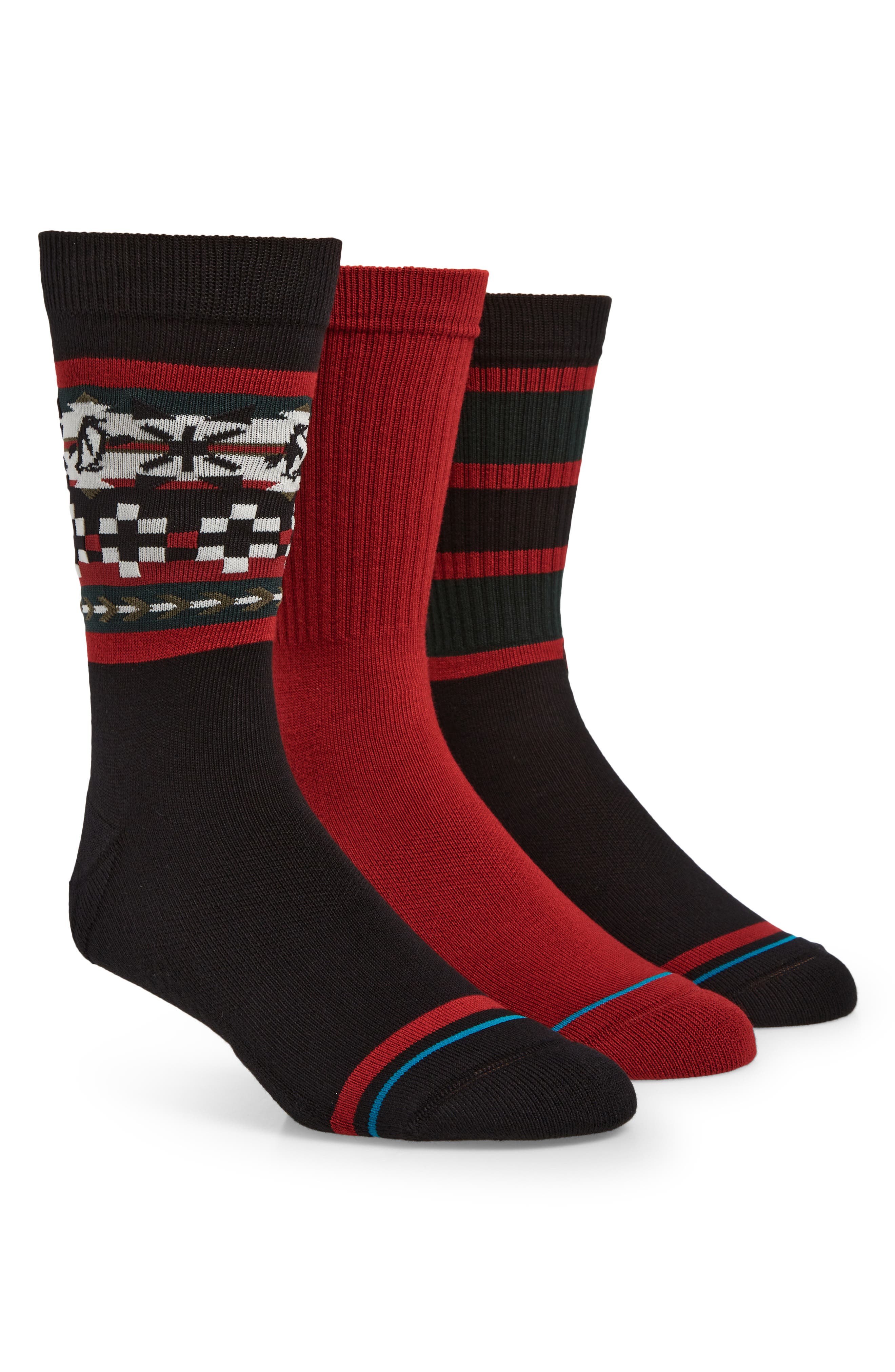 Stance Cheer Up Assorted 3-Pack Box Set Crew Socks | Nordstromrack