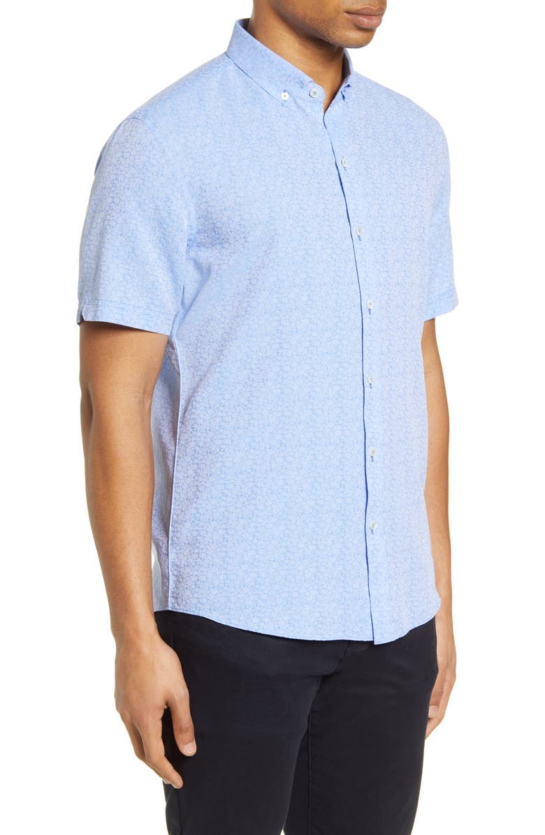 Zachary Prell Kinsman Floral Short Sleeve Button-Down Shirt | Nordstromrack