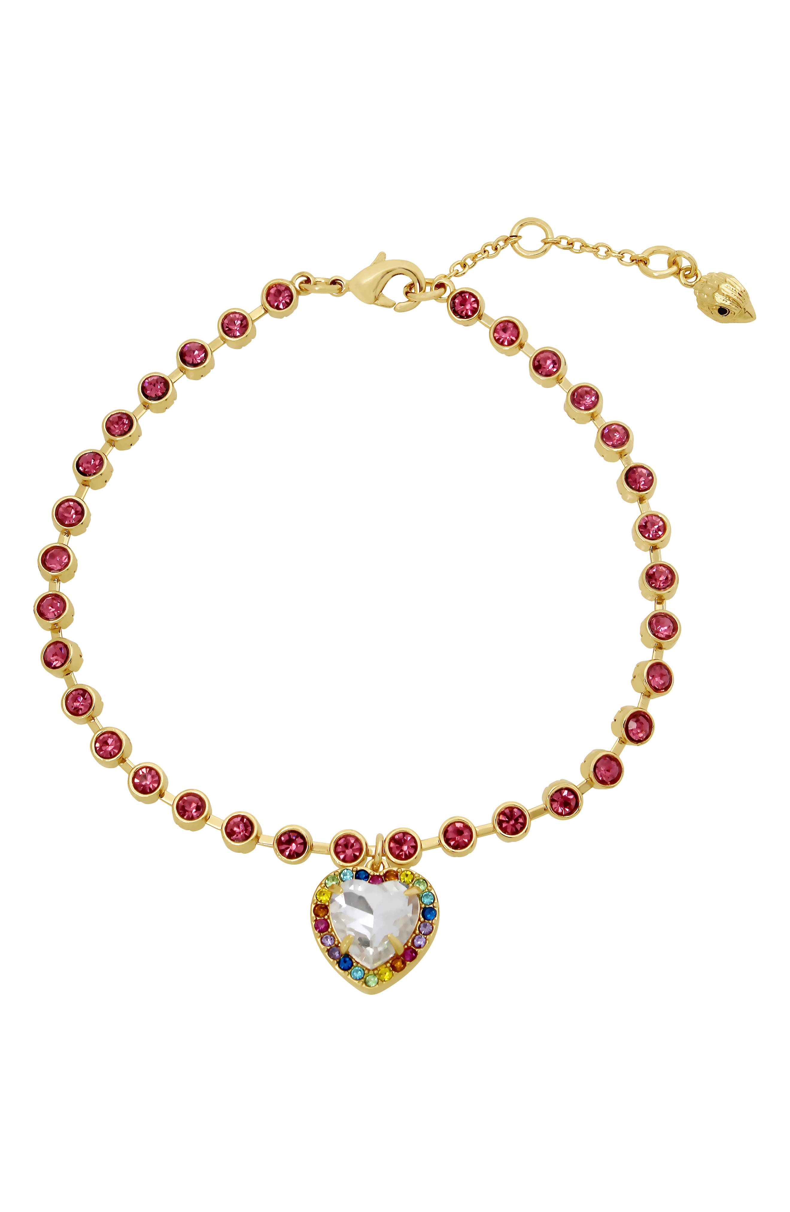 Kurt Geiger London Heart Pendant Anklet | Nordstrom