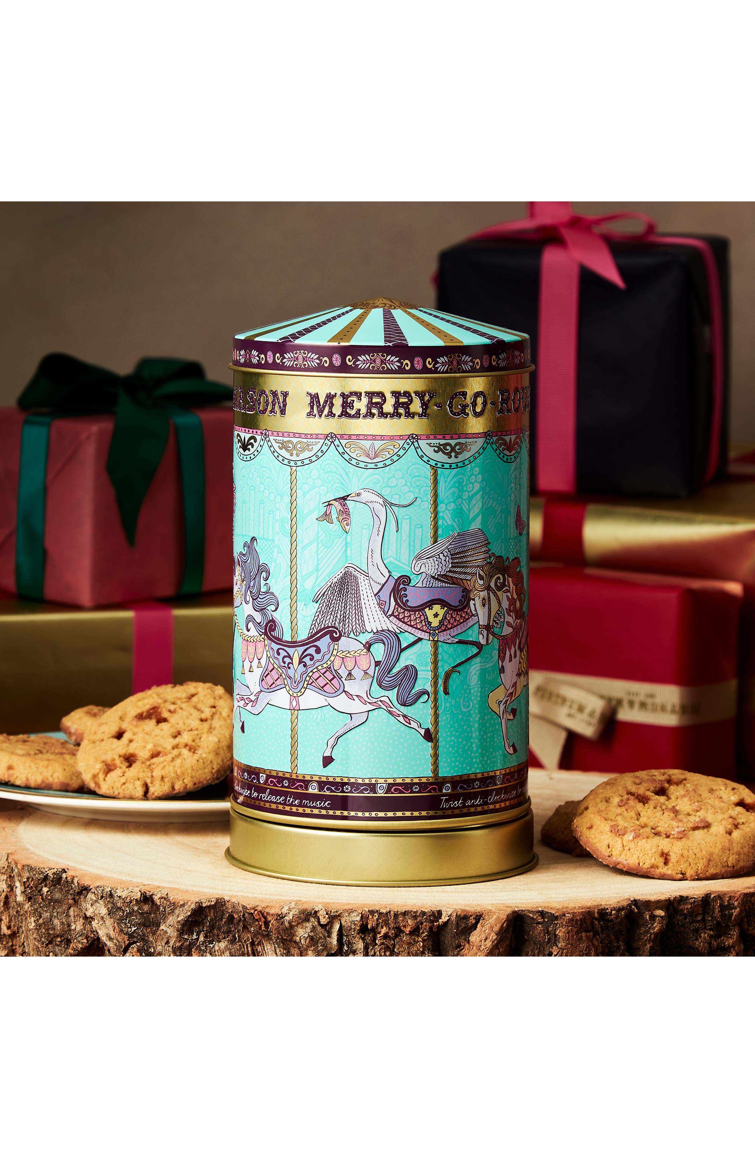 Fortnum & Mason Mini Merry Go Round Musical Biscuit Tin | Nordstrom