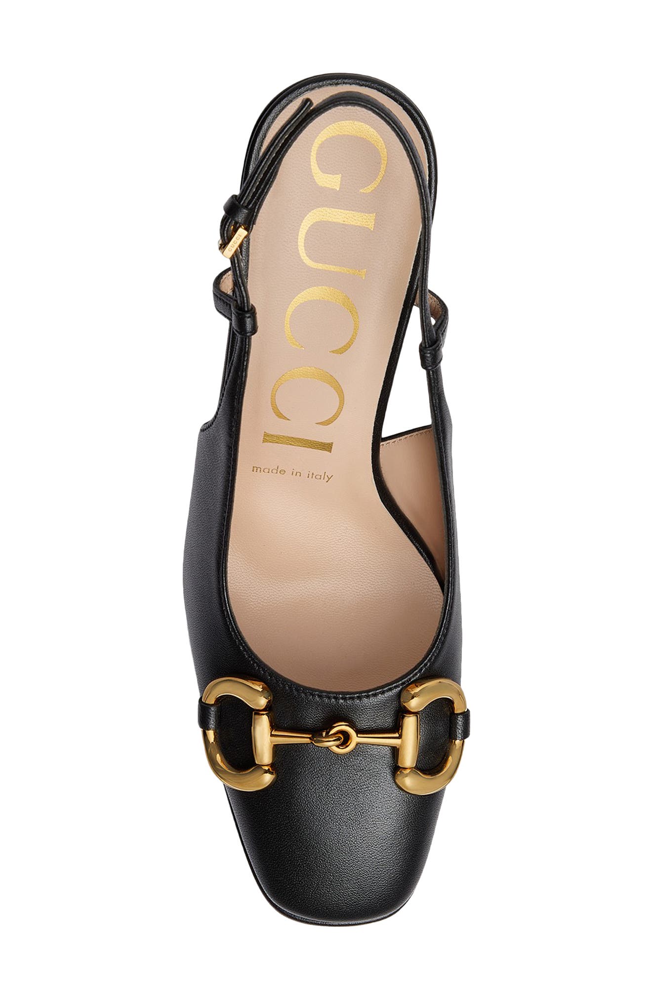 Gucci Baby Horsebit Slingback Platform Pump (Women) | Nordstromrack