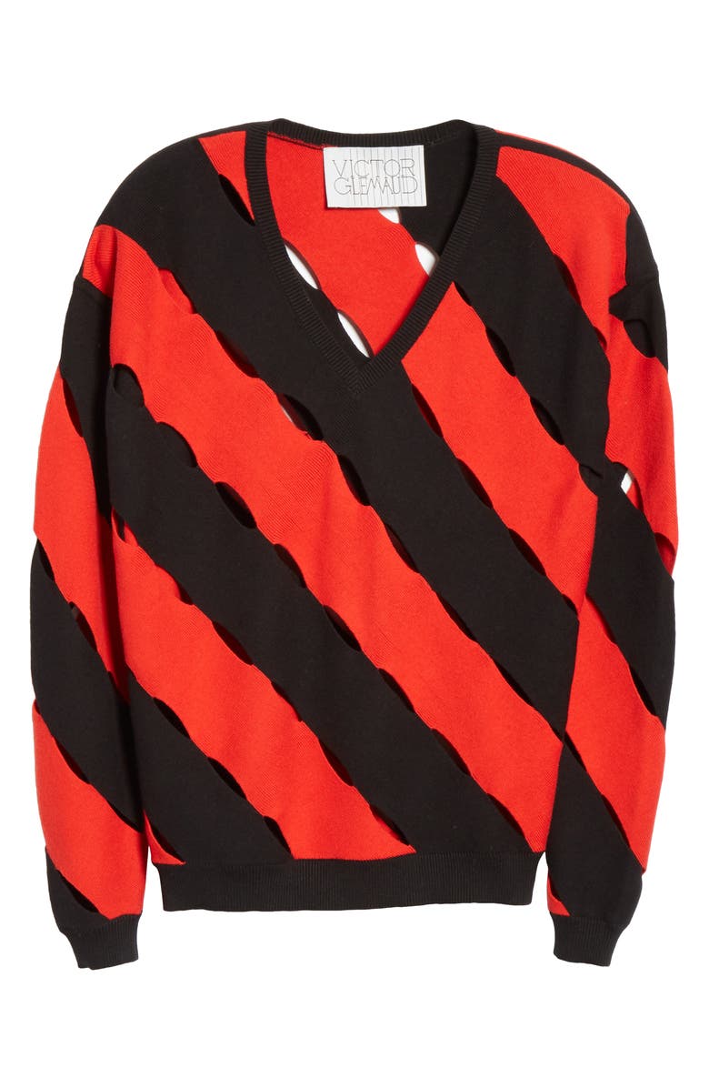 Victor Glemaud Diagonal Stripe Sweater | Nordstrom