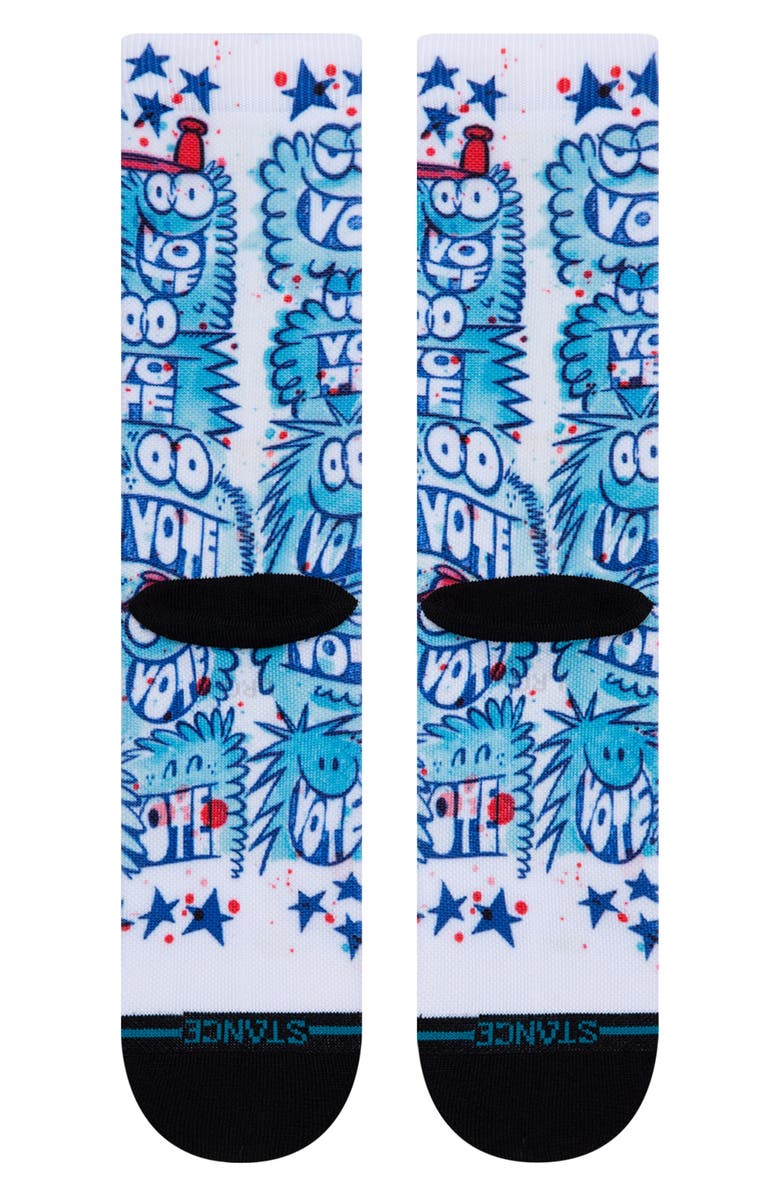 Stance Go Vote Graphic Crew Socks | Nordstromrack