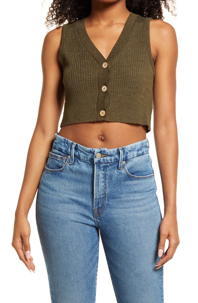 BP. Women's Crop Sweater Vest | Nordstromrack