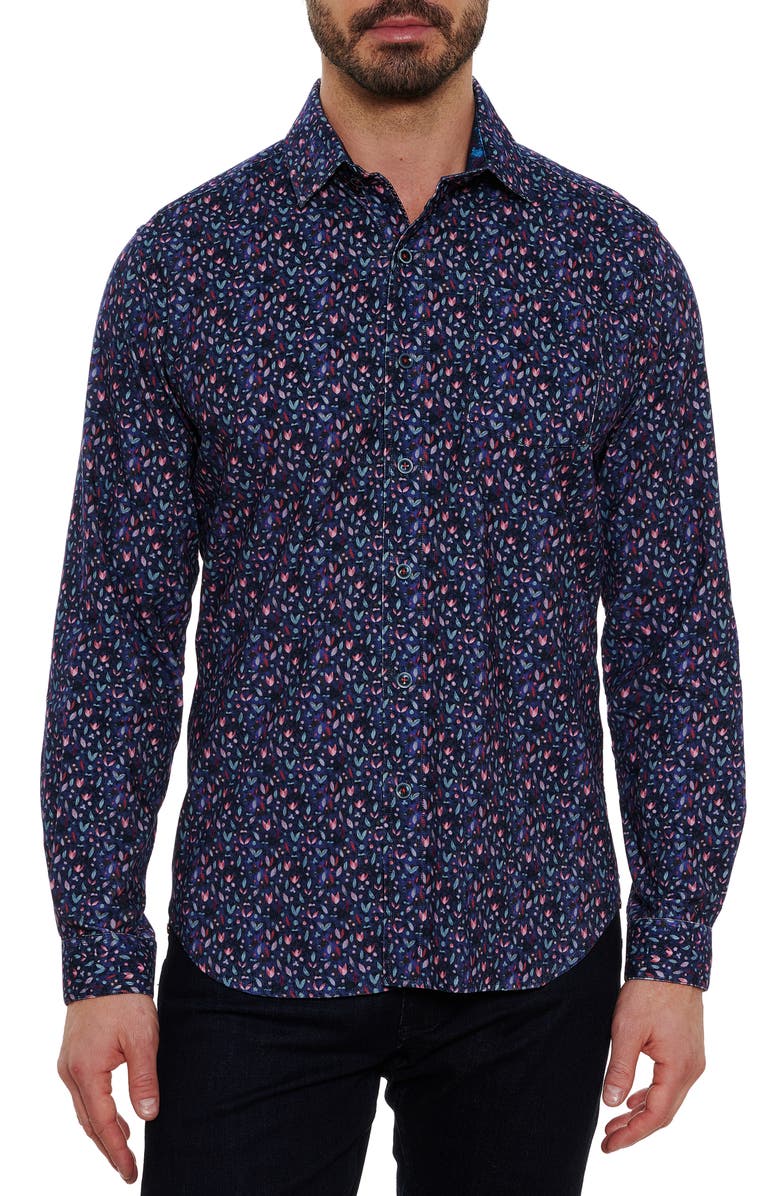 Robert Graham Beemer Classic Fit Corduroy Button-Up Shirt | Nordstromrack