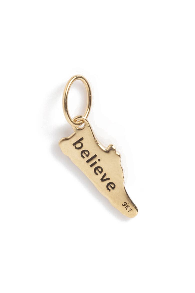 Solid 9K Gold Marathon Shoe Charm (Women) | Nordstromrack