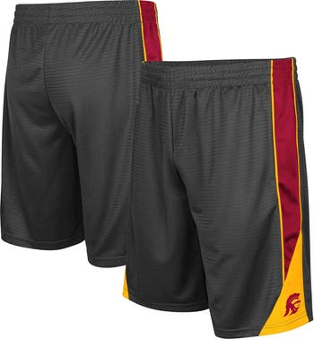 COLOSSEUM Men's Colosseum Charcoal/Cardinal USC Trojans Turnover Shorts ...