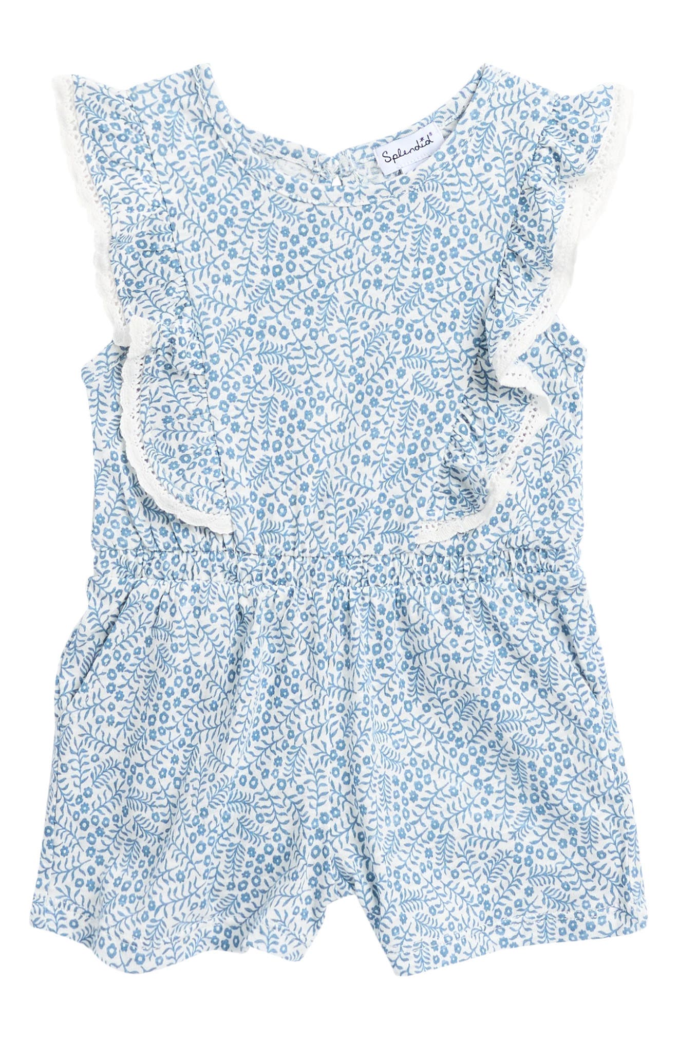 Splendid Seaside Floral Romper | Nordstromrack