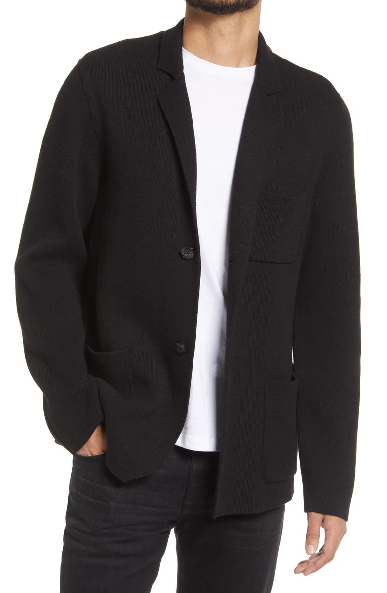 Vince Notch Collar Wool Blend Jacket | Nordstromrack
