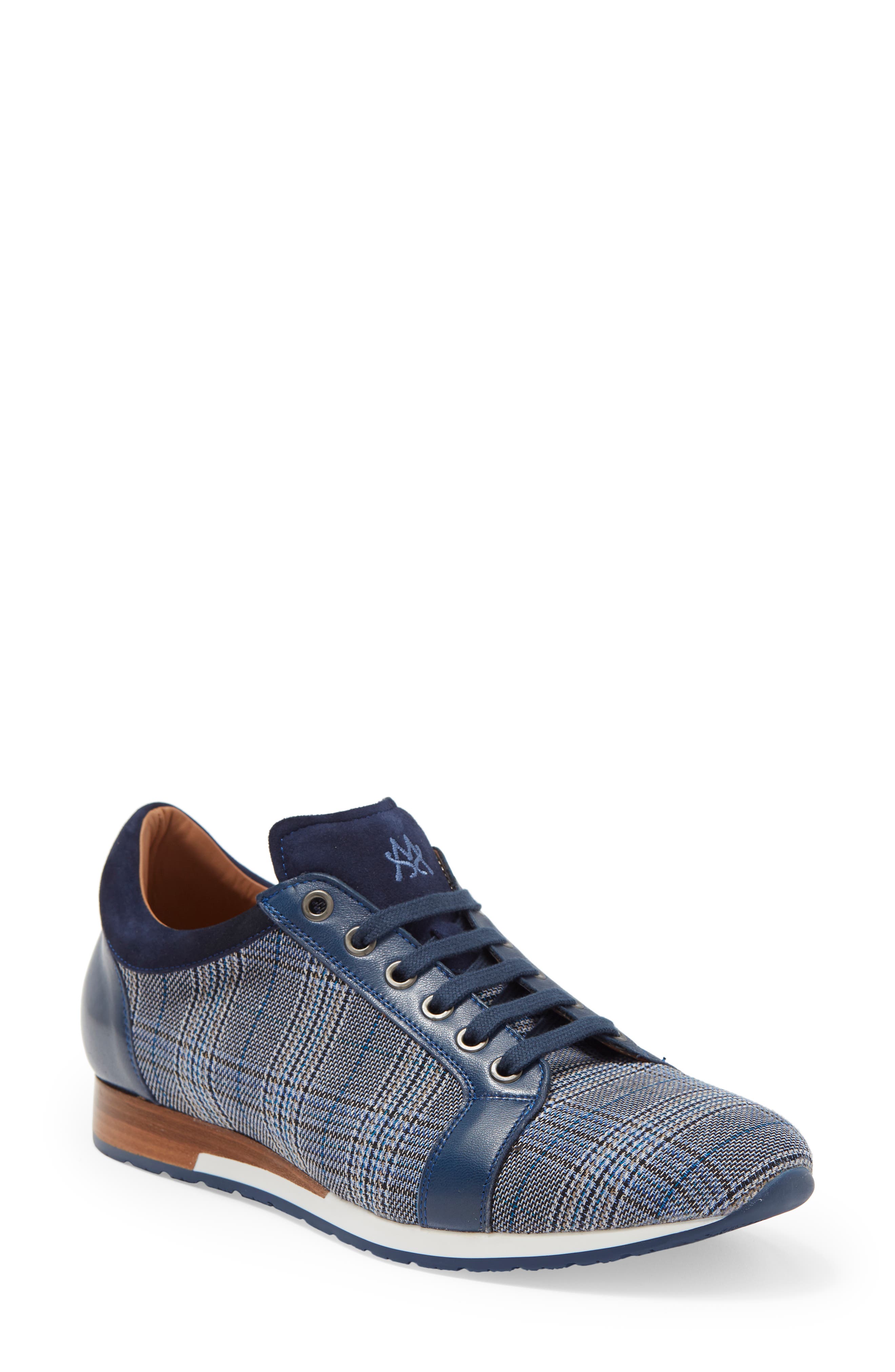 Mezlan Radium Plaid Sneaker (Men) | Nordstromrack