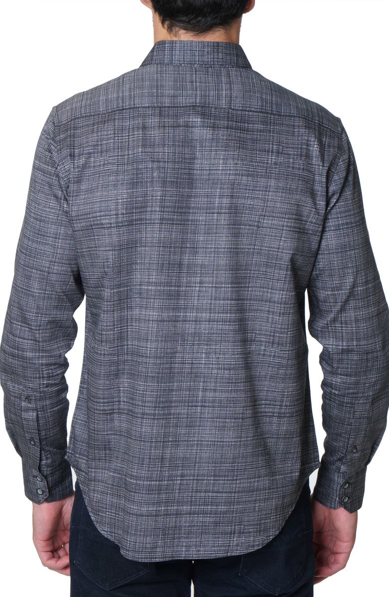 Robert Graham Etched Print Cotton Button-Up Shirt | Nordstromrack
