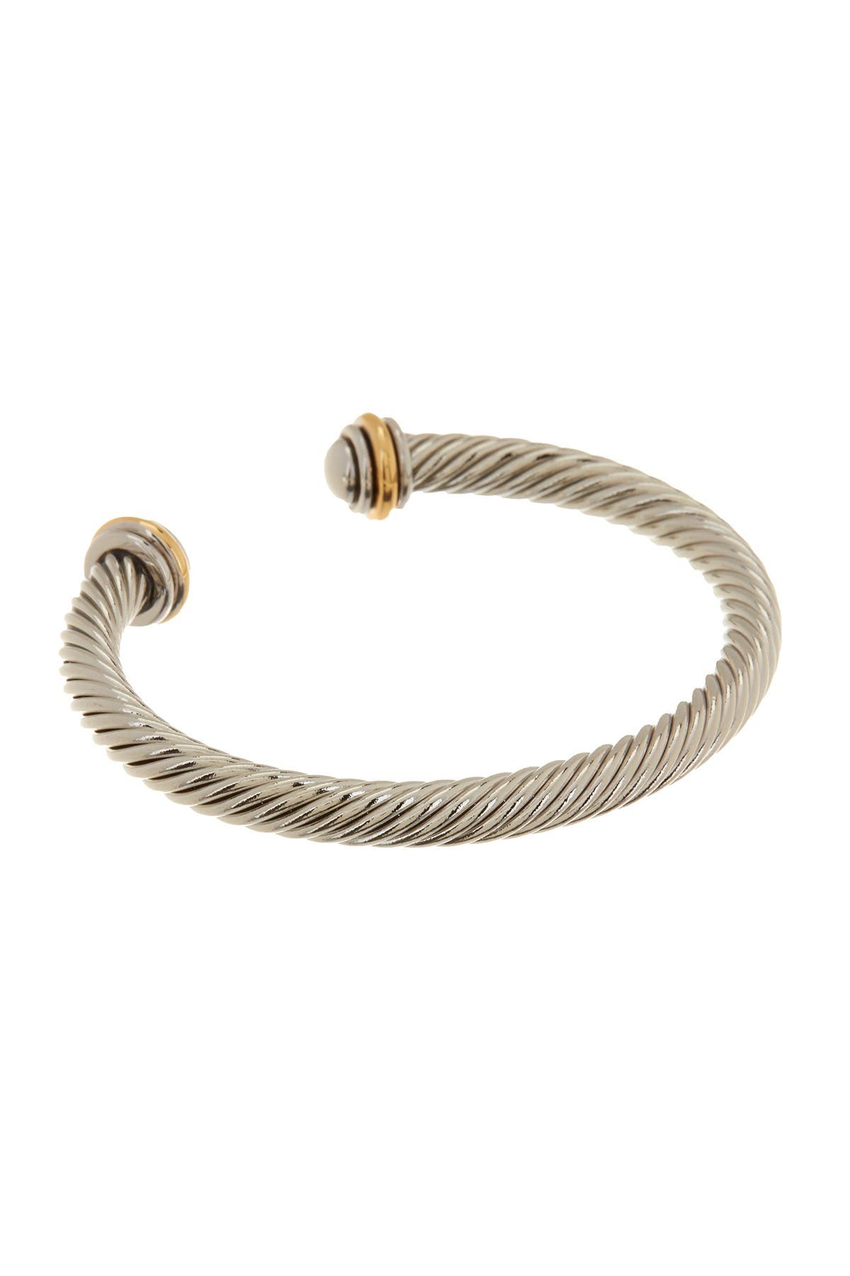 MESHMERISE Twisted Cable Cuff Bangle | Nordstromrack