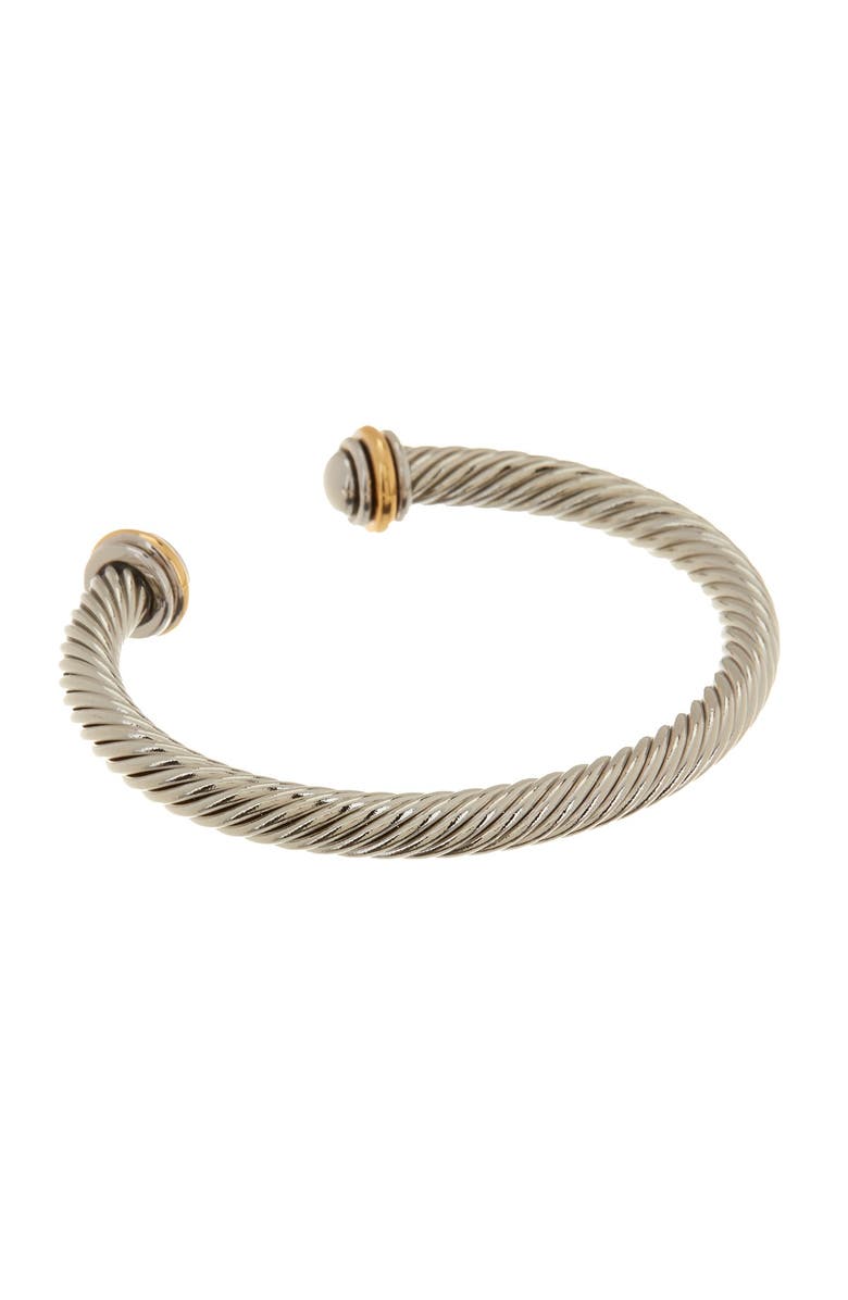 MESHMERISE Twisted Cable Cuff Bangle | Nordstromrack