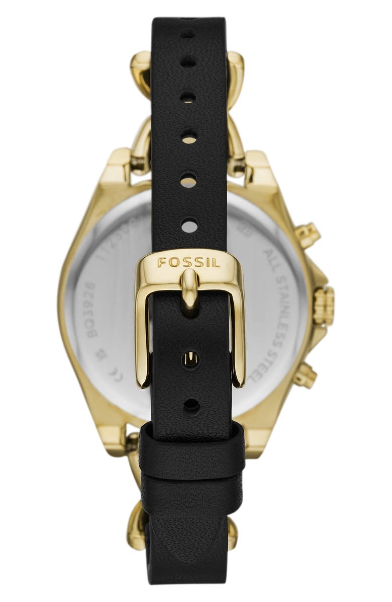Fossil Modern Courier Multi Function Leather Strap Watch, 36mm ...