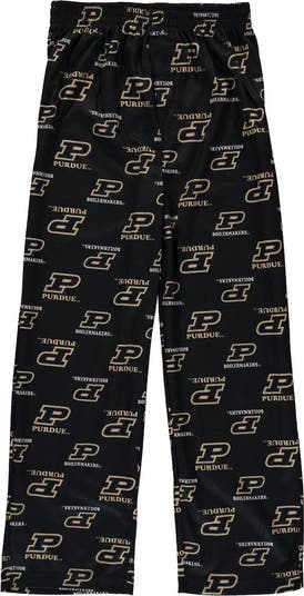 GENUINE STUFF Purdue Boilermakers Youth Team Logo Flannel Pajama Pants ...