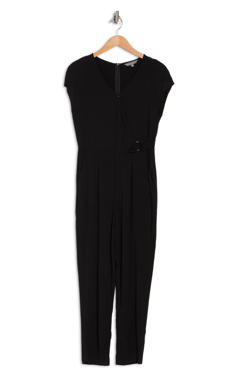 Sharagano Cap Sleeve Challis Jumpsuit | Nordstromrack