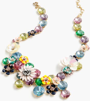 J.Crew Flower Statement Necklace | Nordstrom