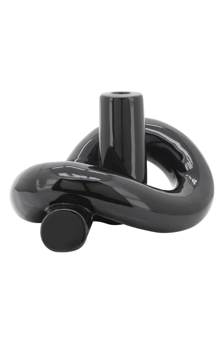 SAGEBROOK HOME Ceramic 6-Inch Loopy Candle Holder | Nordstromrack