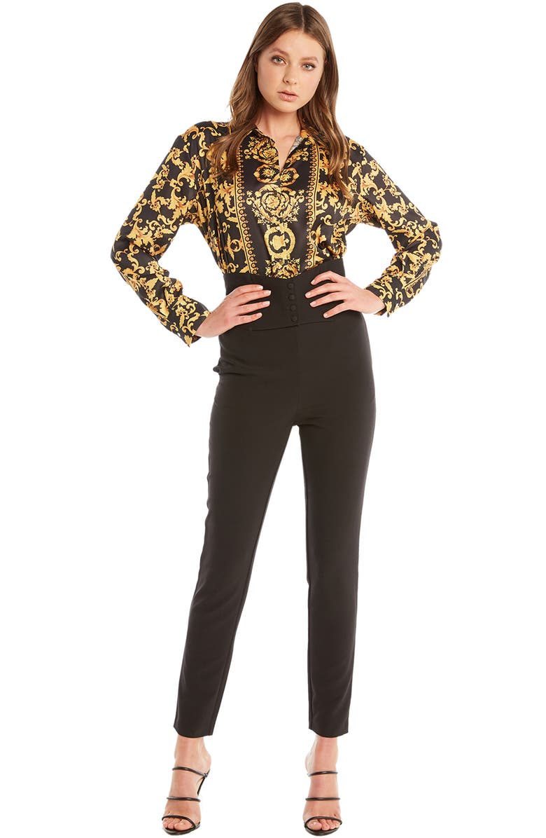Bardot Corset Crop Pants | Nordstrom