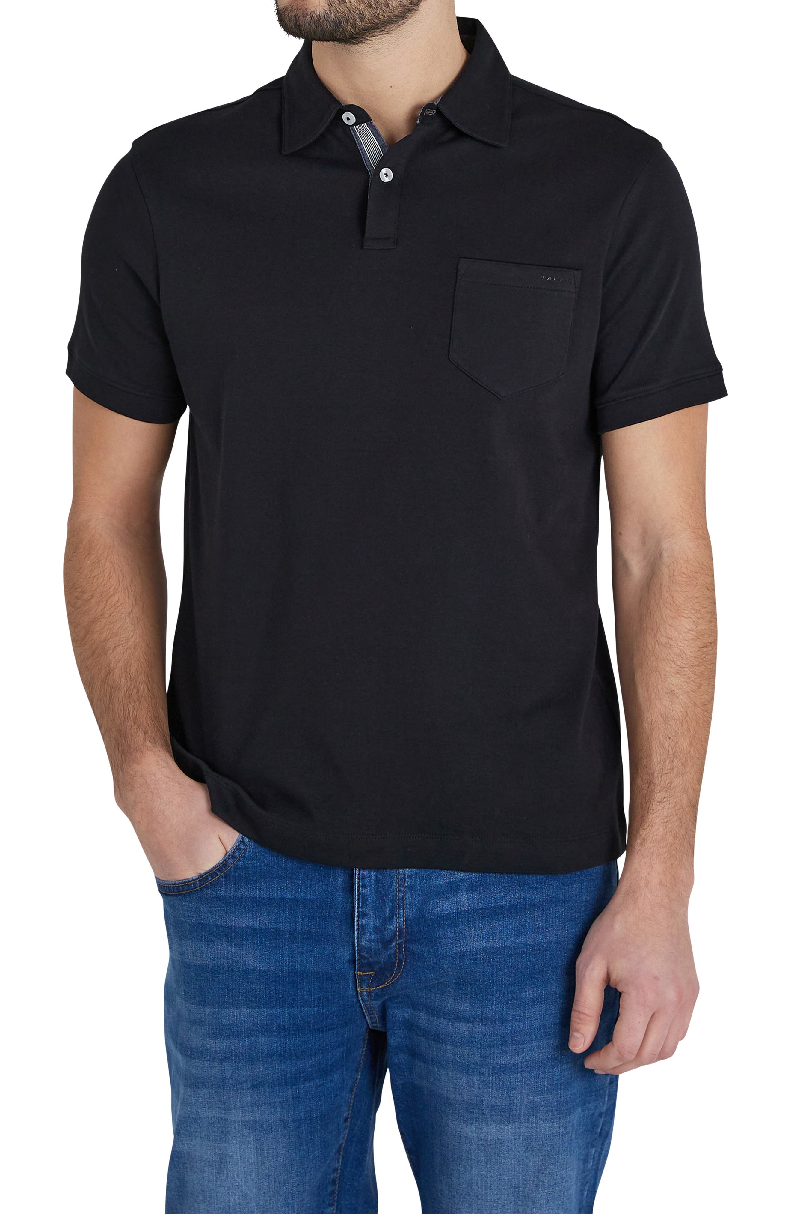 Tahari Interlock Pocket Polo | Nordstromrack
