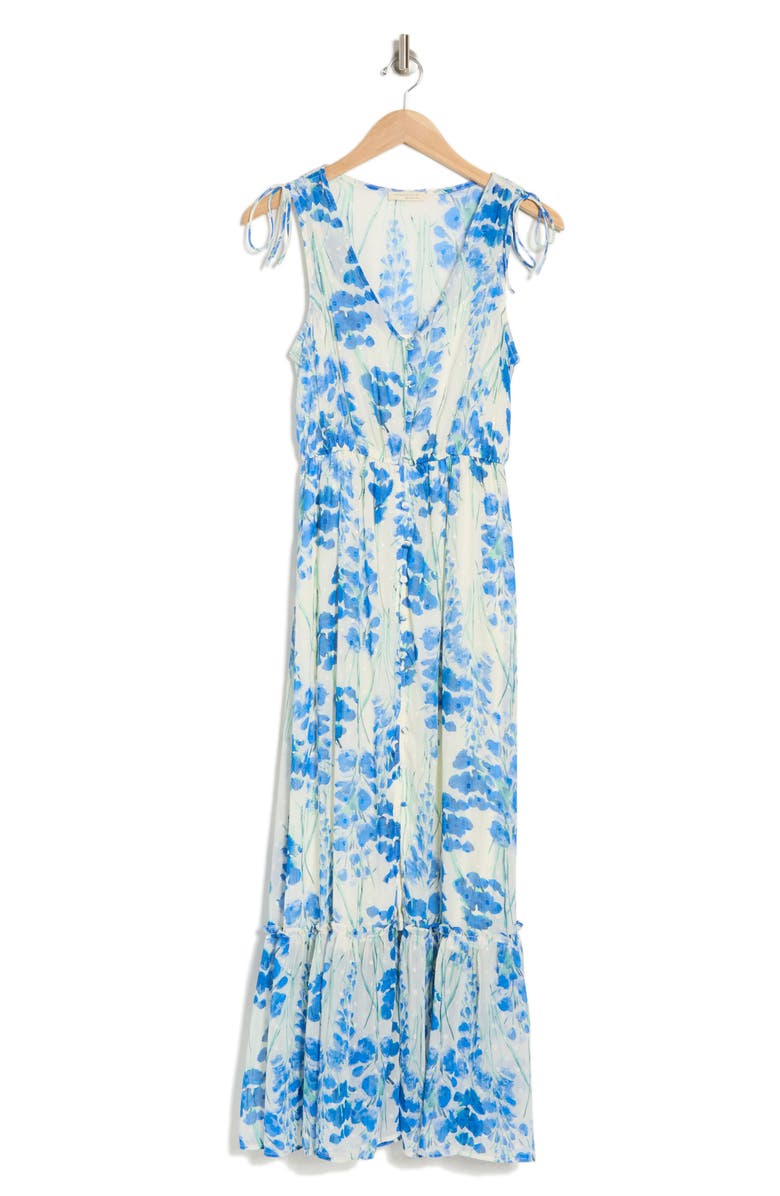 Lovestitch Floral Print Sleeveless Maxi Dress | Nordstromrack
