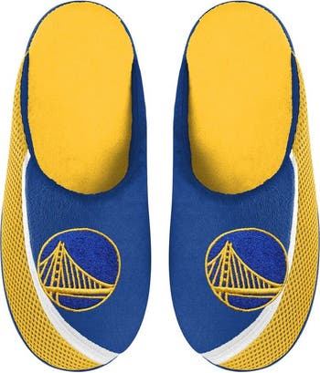 FOCO Men's FOCO Golden State Warriors Big Logo Color Edge Slippers ...