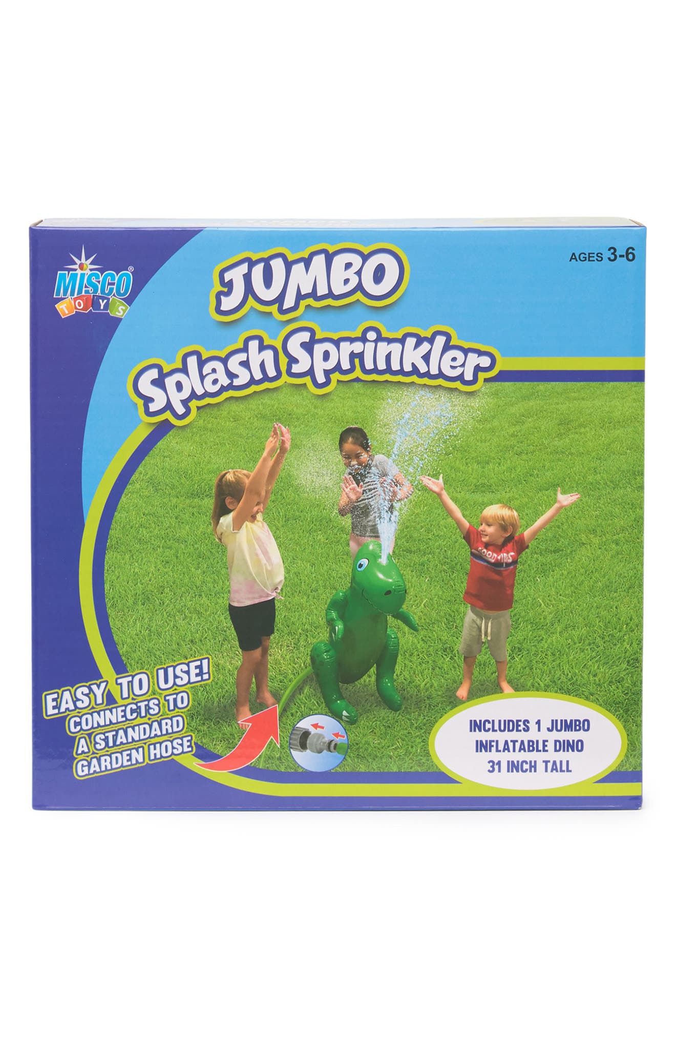 MISCO TOYS Dinosaur Inflatable Splash Sprinkler | Nordstromrack