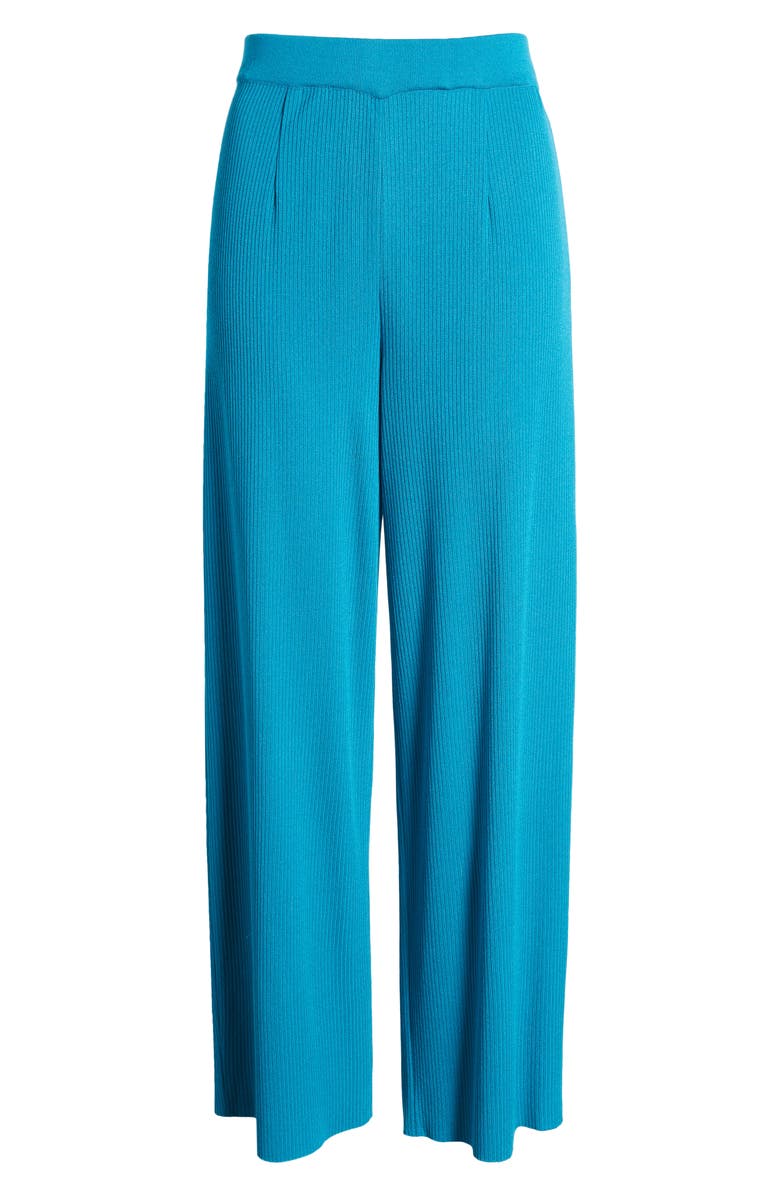 Misook Soft Pull-On Wide Leg Knit Pants | Nordstrom