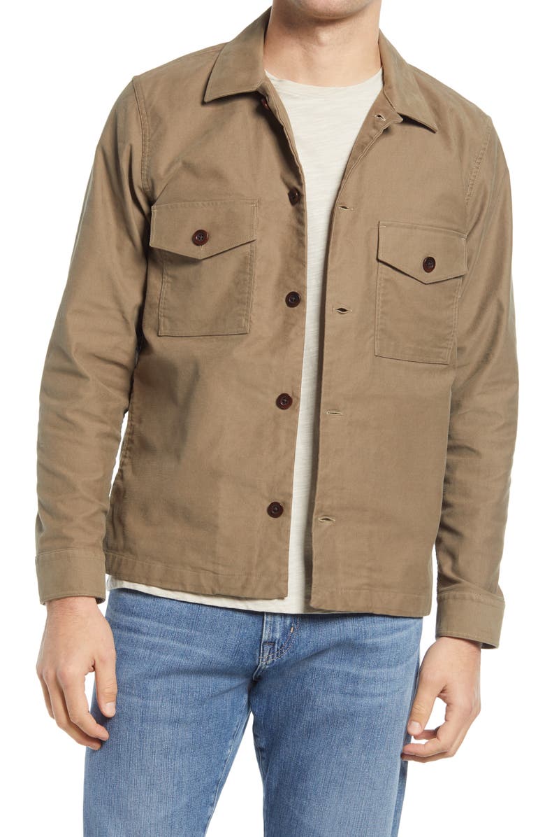 NN07 Pete 1387 Button-Up Shirt Jacket | Nordstromrack
