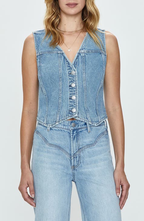 Women's Blue Vests | Nordstrom