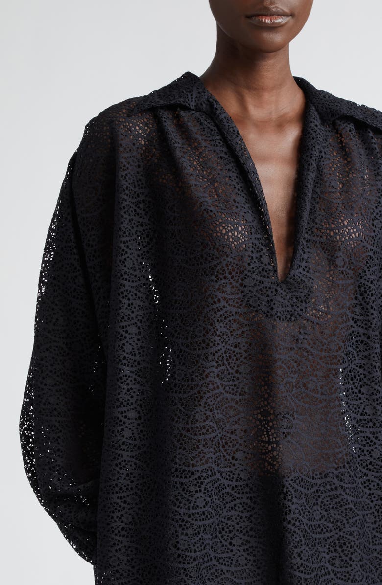 BITE Studios Nuancer Oversize Lace Top | Nordstromrack