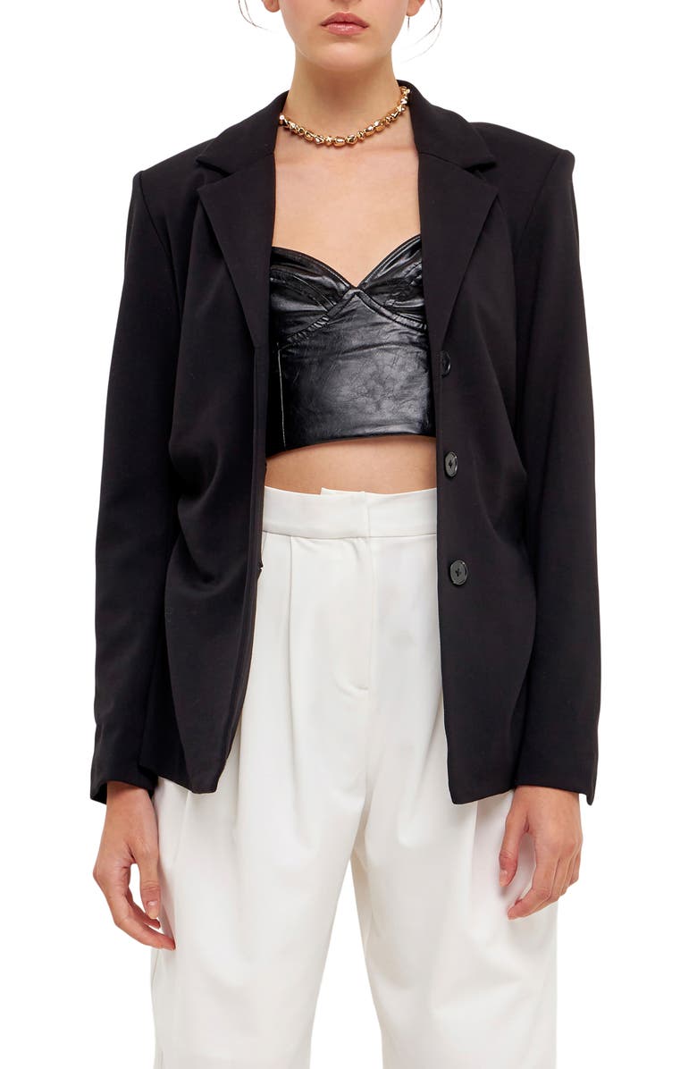 Grey Lab Ruched Blazer | Nordstromrack