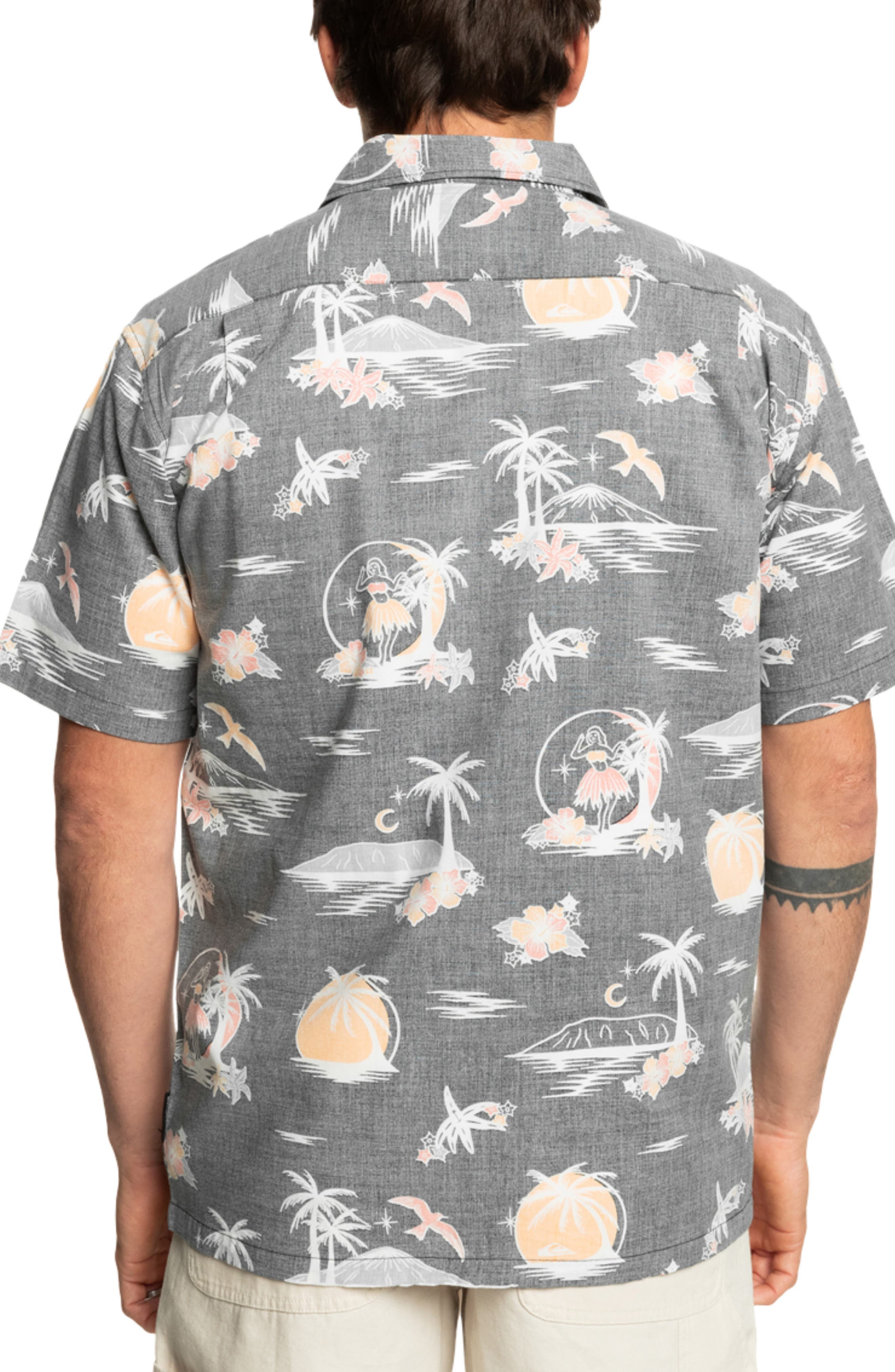 Quiksilver DNA Destination Isla Short Sleeve Shirt | Nordstromrack