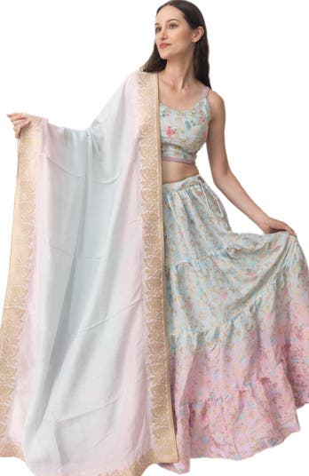 RAAS Bethany Hand Tie Dye Lehenga Choli | Nordstrom