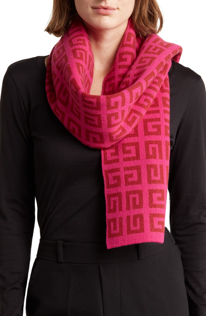 Givenchy Double Face 4G Muffler Scarf | Nordstromrack