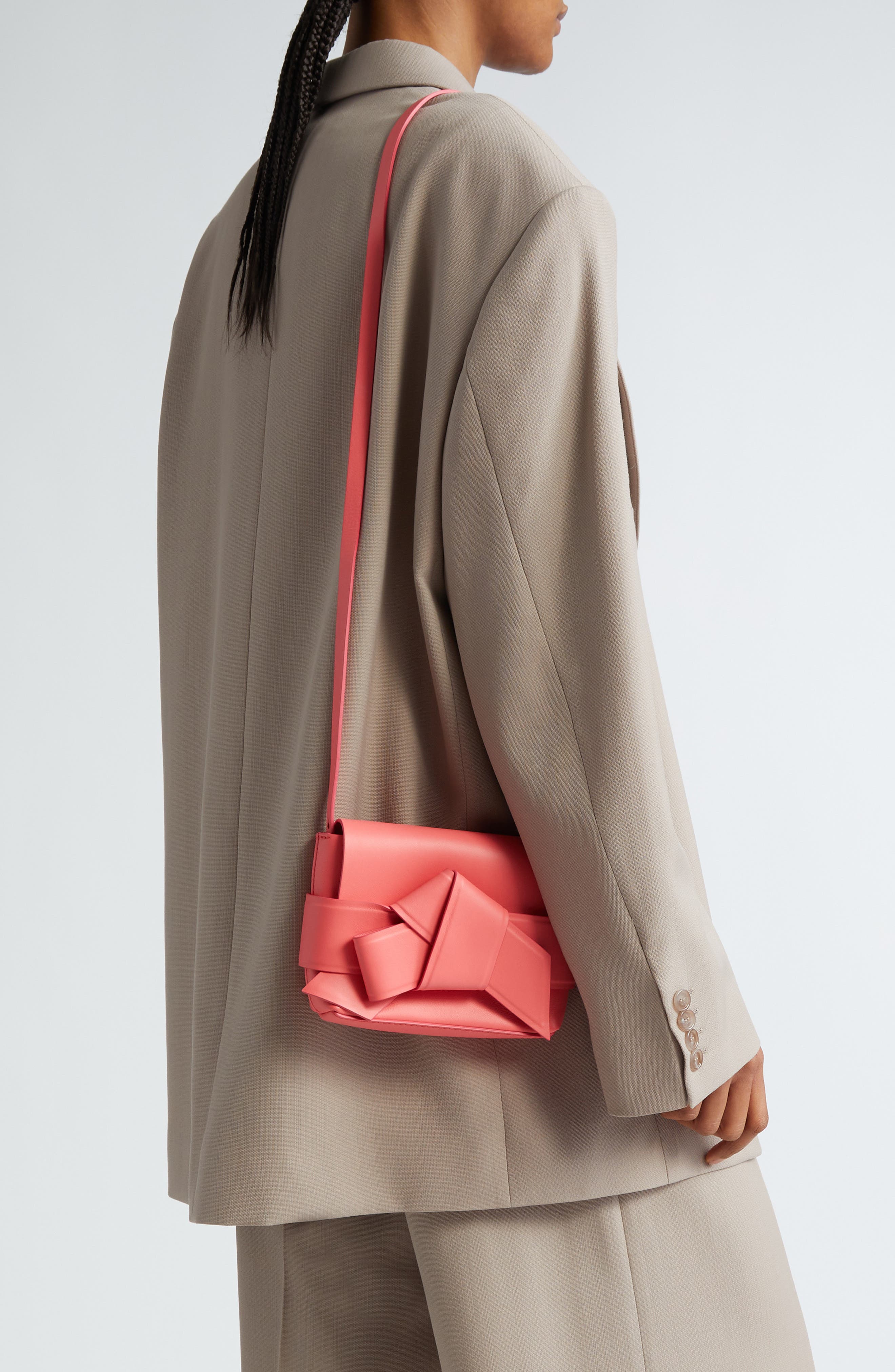 Acne Studios Musubi Leather Crossbody Wallet | Nordstromrack