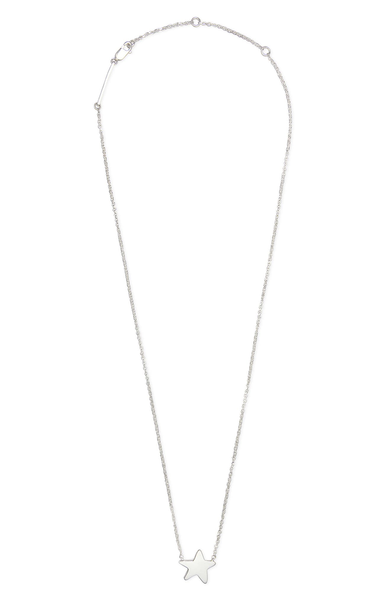 Kendra Scott Jae Star Sterling Silver Pendant Necklace | Nordstromrack