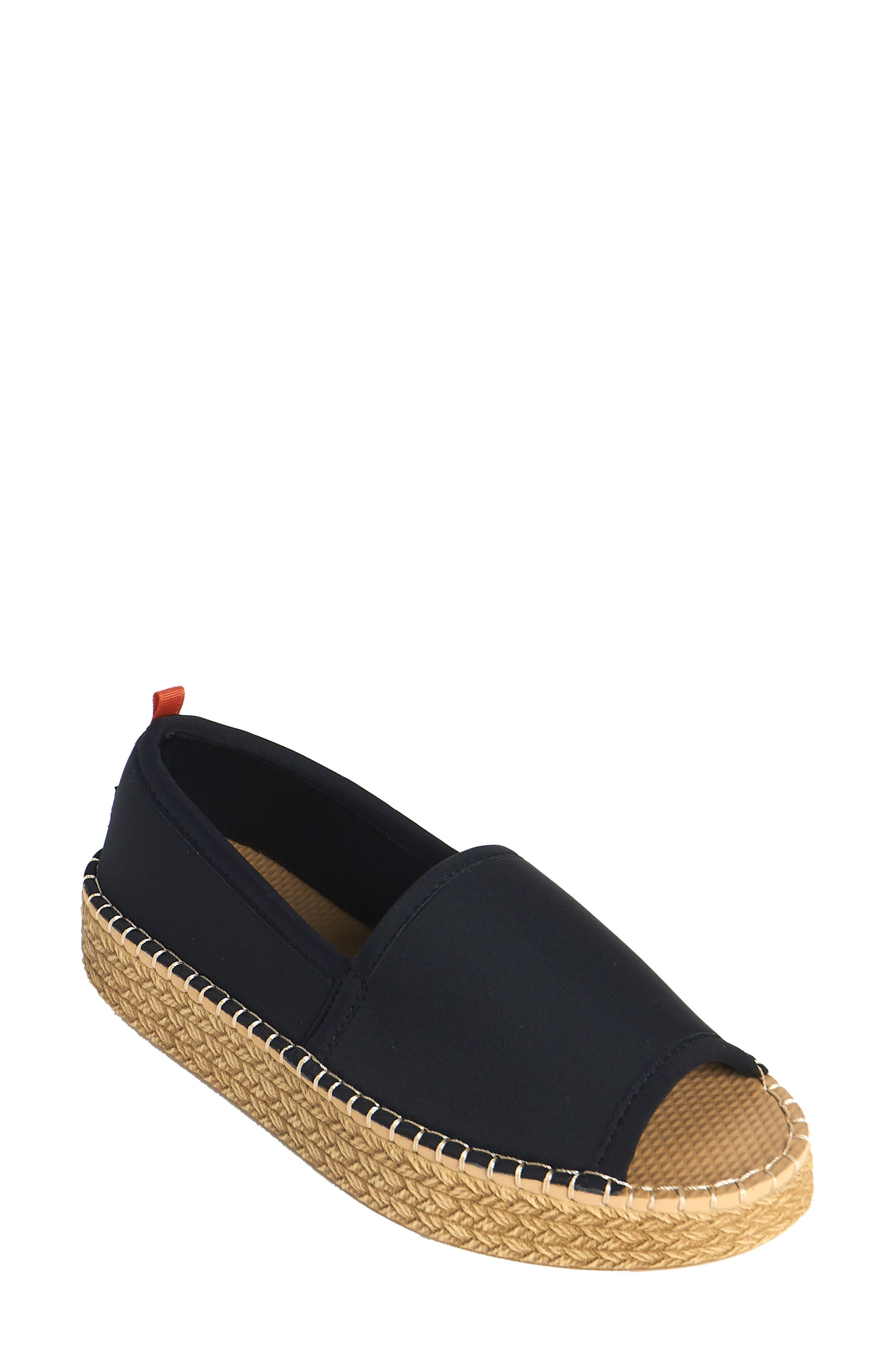 Sea Star Beachwear Coastal Platform Peep Toe Espadrille (Women ...