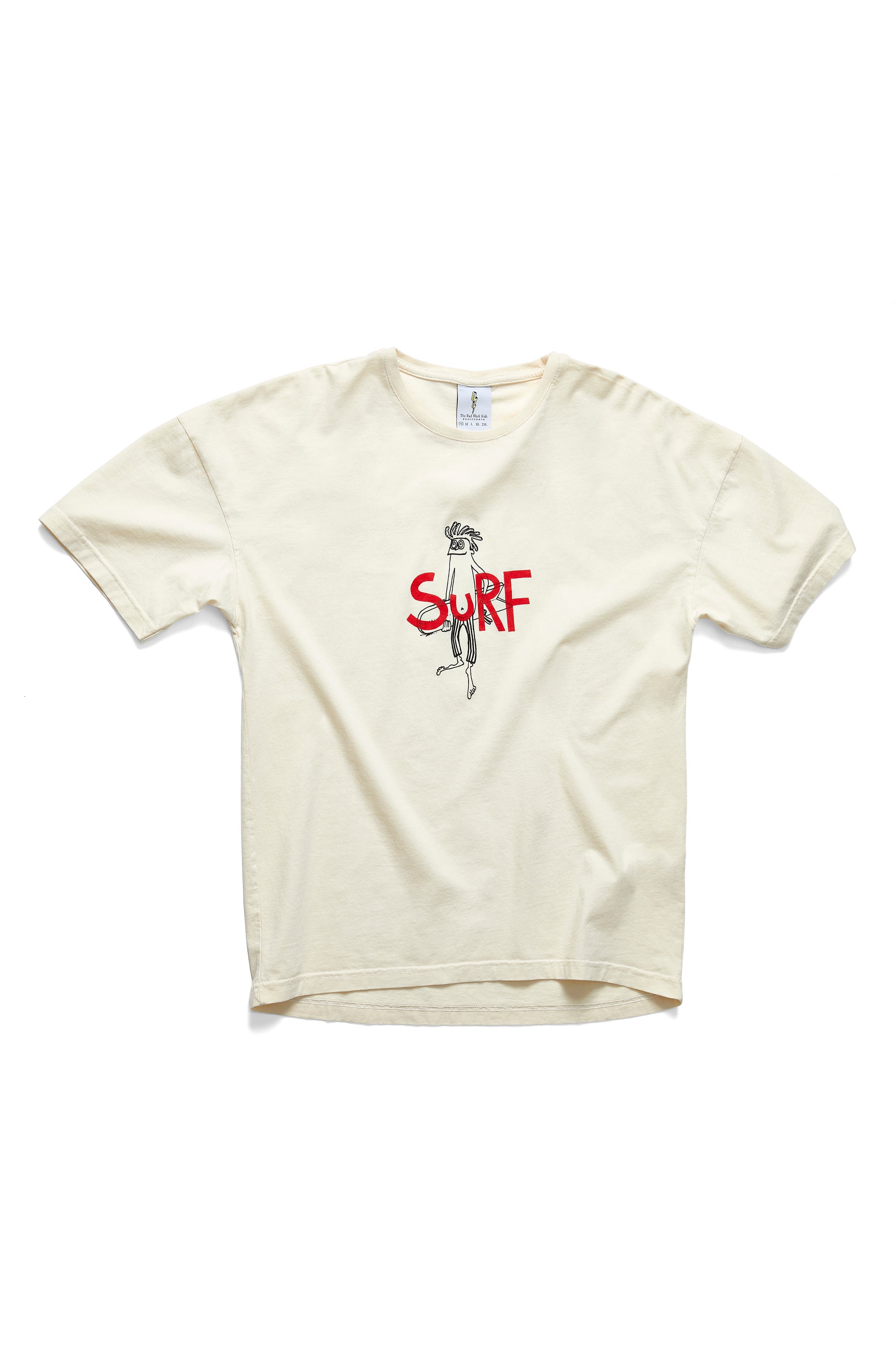 THE RAD BLACK KIDS Surf Man Cotton Graphic T-Shirt | Nordstromrack