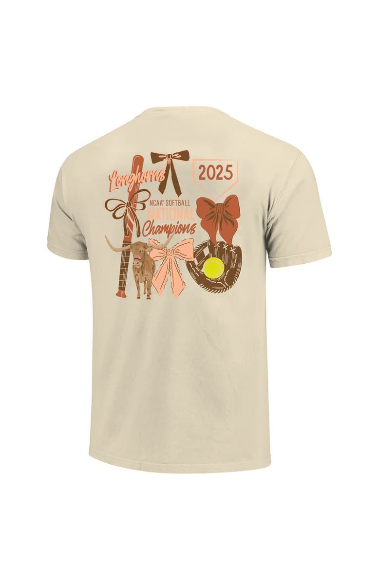 Comfort Colors Women's Comfort Colors Natural Texas Longhorns 2025 NCAA ...